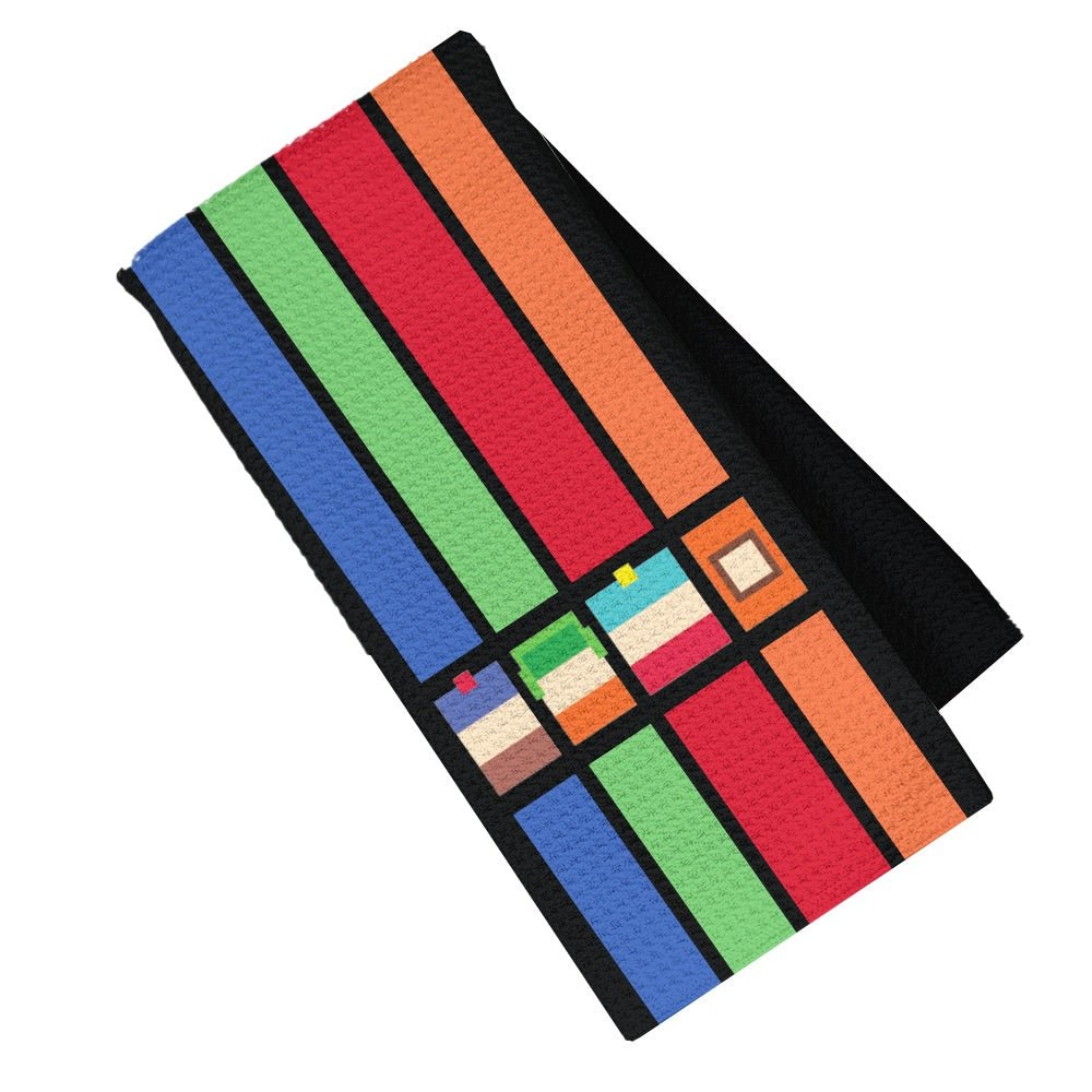 South Park Pixel Boy Stripe Kitchen Towel – Paramount Shop