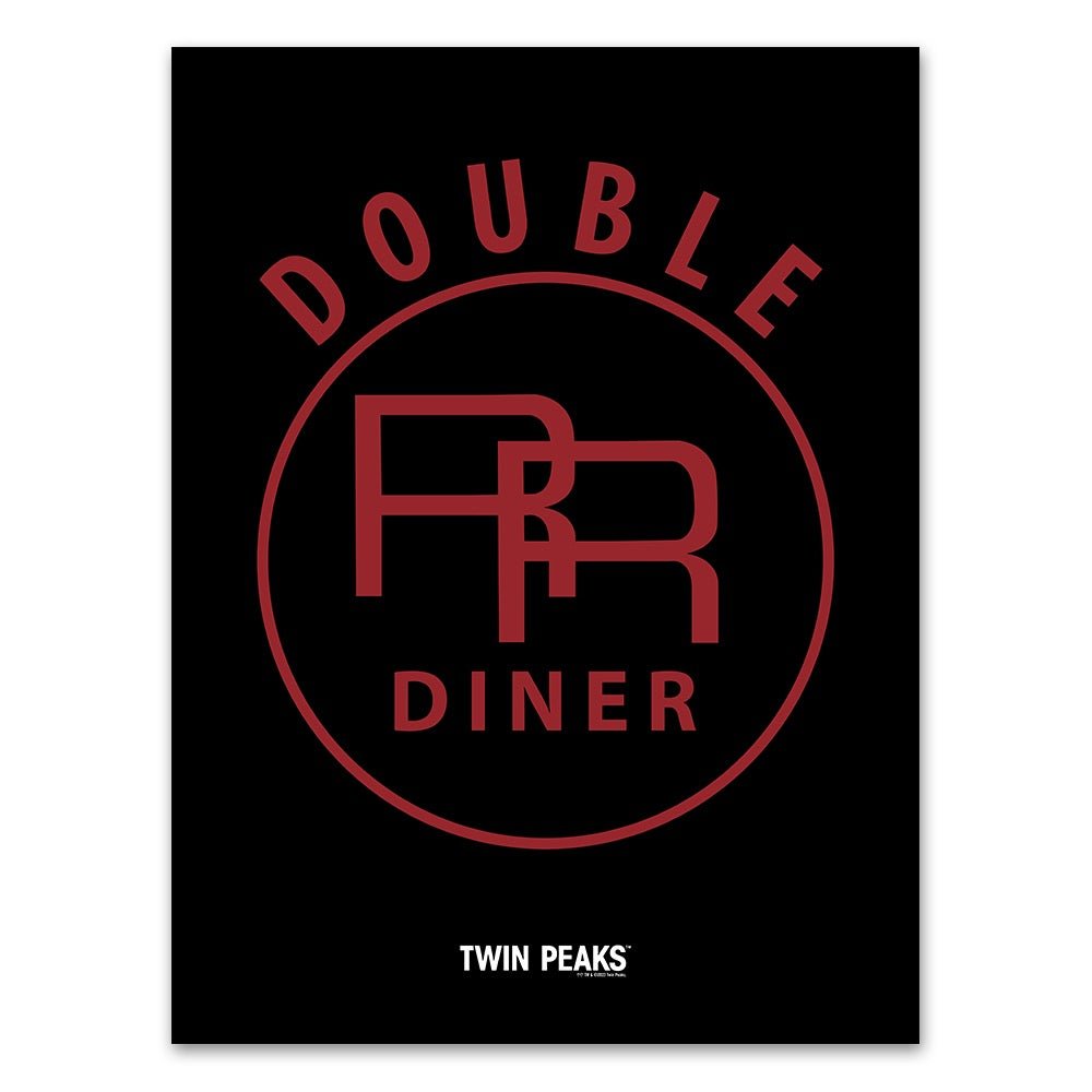 Twin Peaks Póster de papel mate premium Double R Diner – Paramount Shop