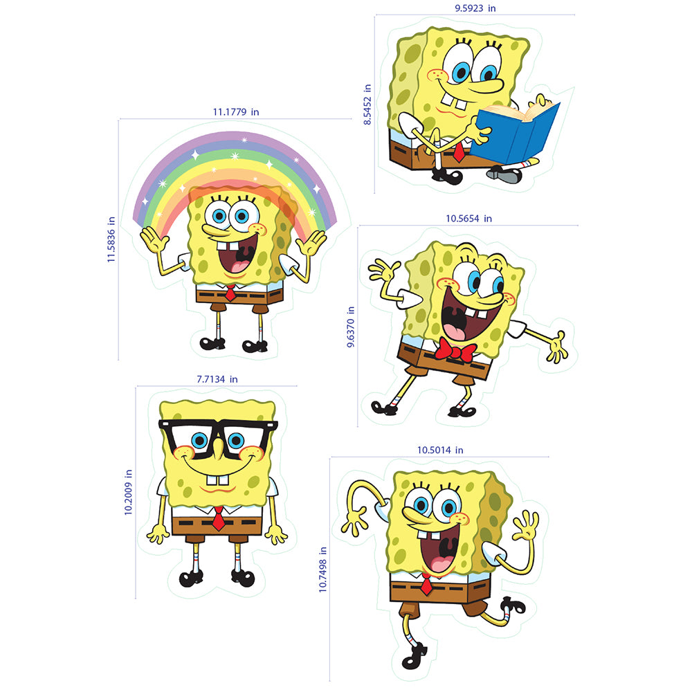 Spongebob Squarepants Wall Stickers – Paramount Shop