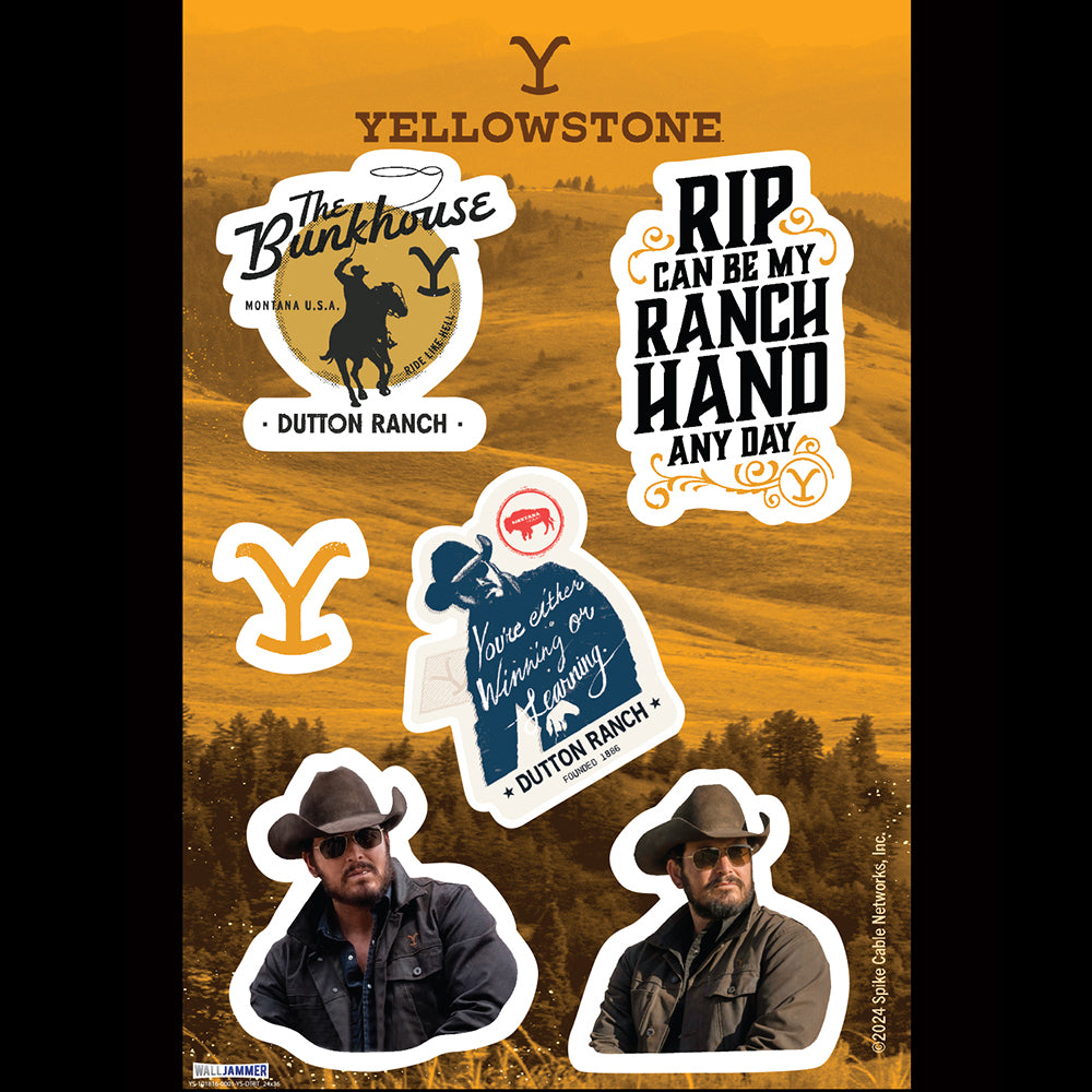 Yellowstone Rip Wheeler Wall Stickers – Paramount Shop