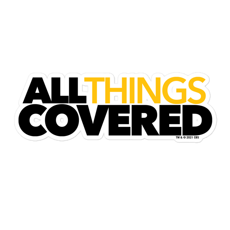 All Things Covered Podcast Logo Gestanzte Aufkleber – Paramount Shop