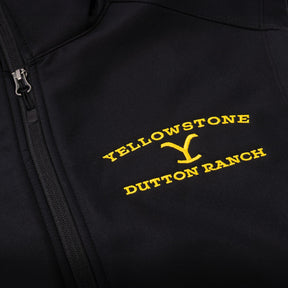 As Seen On Yellowstone Dutton Ranch Logo Core Soft Shell Vest ...