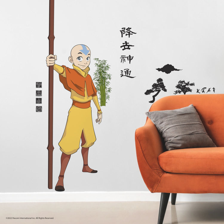 Avatar: The Last Airbender Aang Giant Wall Decals – Paramount Shop