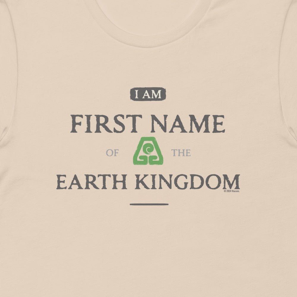 Avatar the Last Airbender Earth Kingdom Personalized T-Shirt ...