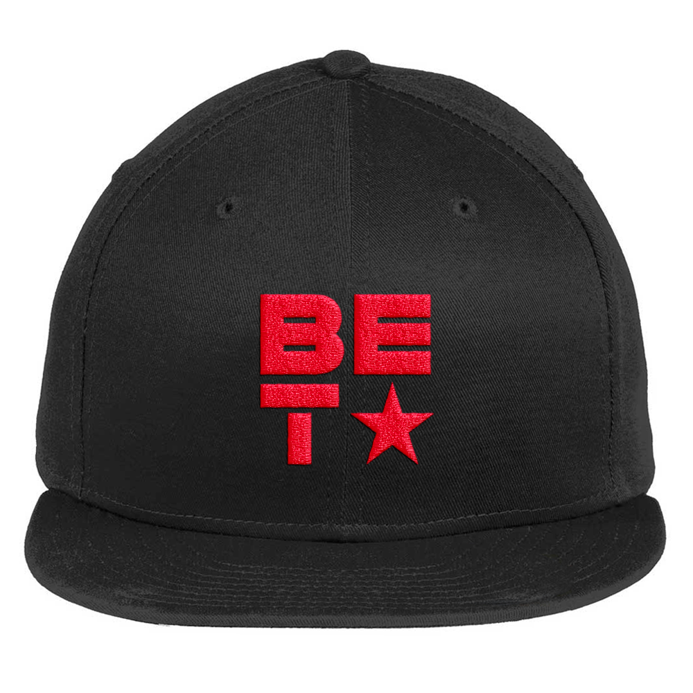 BET Logo Bestickt flach Bill Hut – Paramount Shop