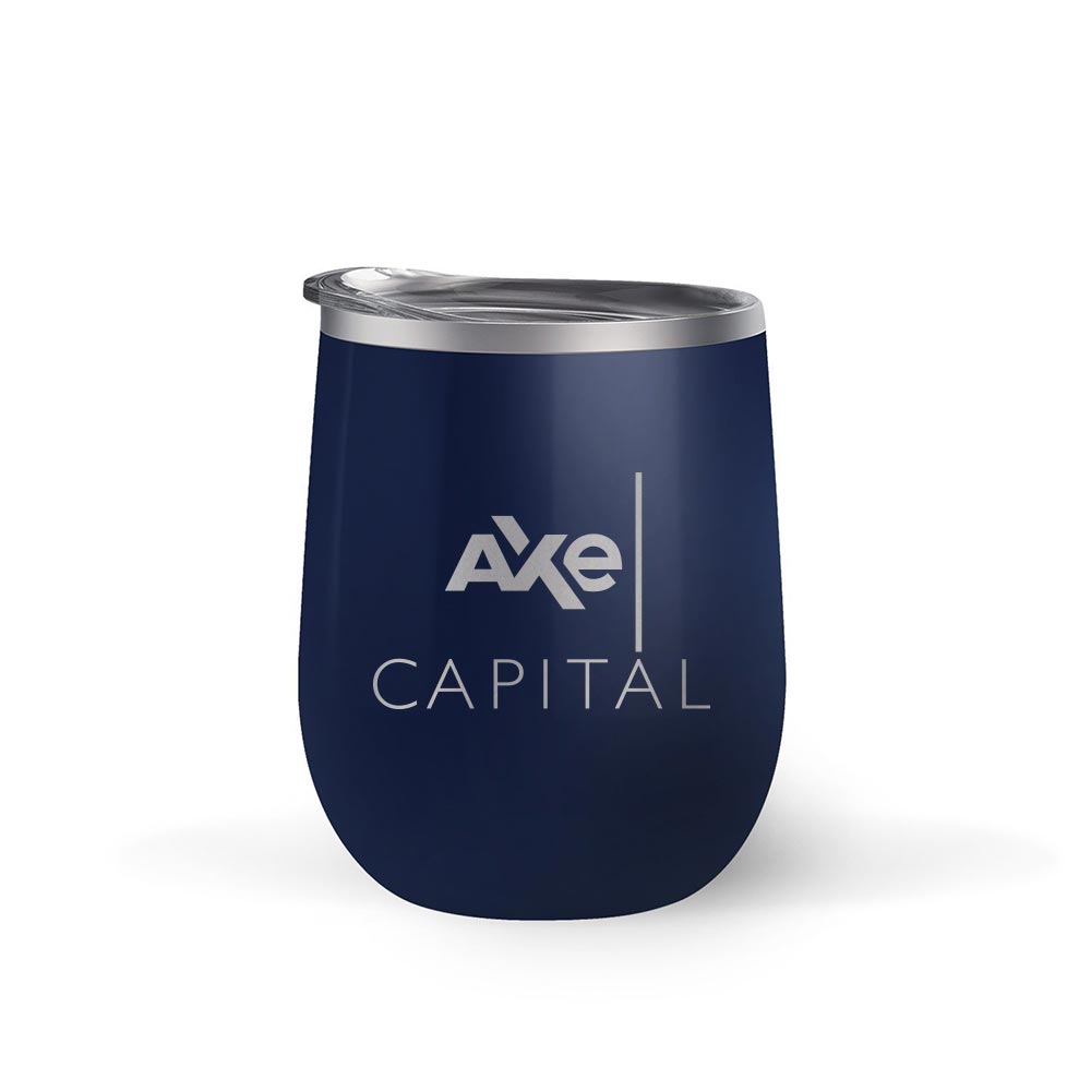 Billions Axe Capital Stacked Logo 12 oz Stainless Steel Wine Tumbler ...