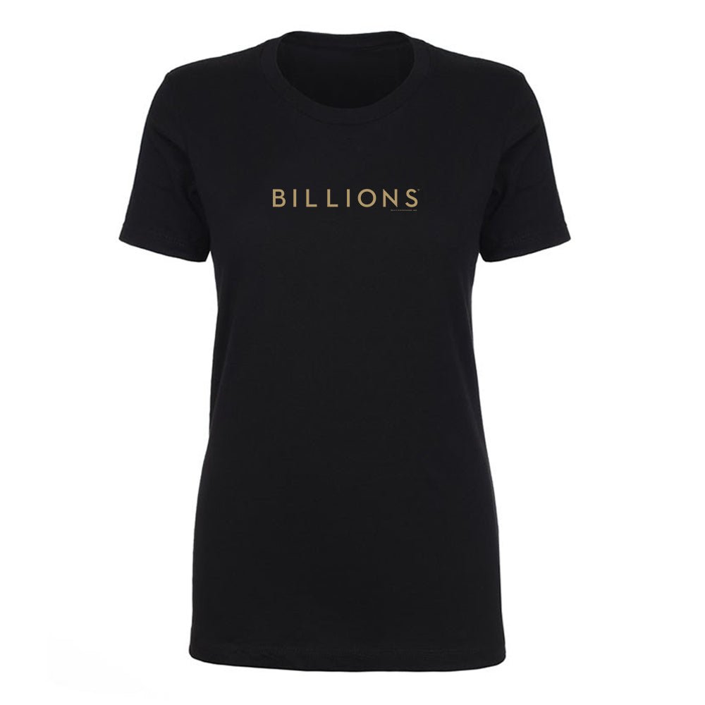 Billions Gold Logo Women's Short Sleeve T-Shirt – Paramount Shop