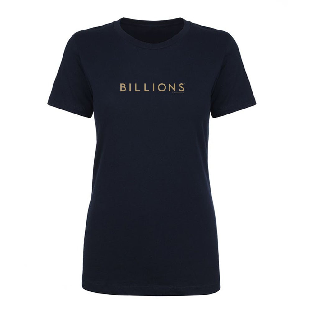 Billions Gold Logo Women's Short Sleeve T-Shirt – Paramount Shop