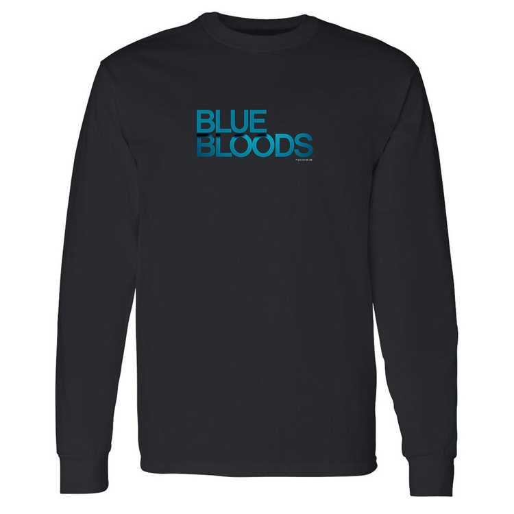 Blue Bloods Logo Adult Long Sleeve T-Shirt – Paramount Shop