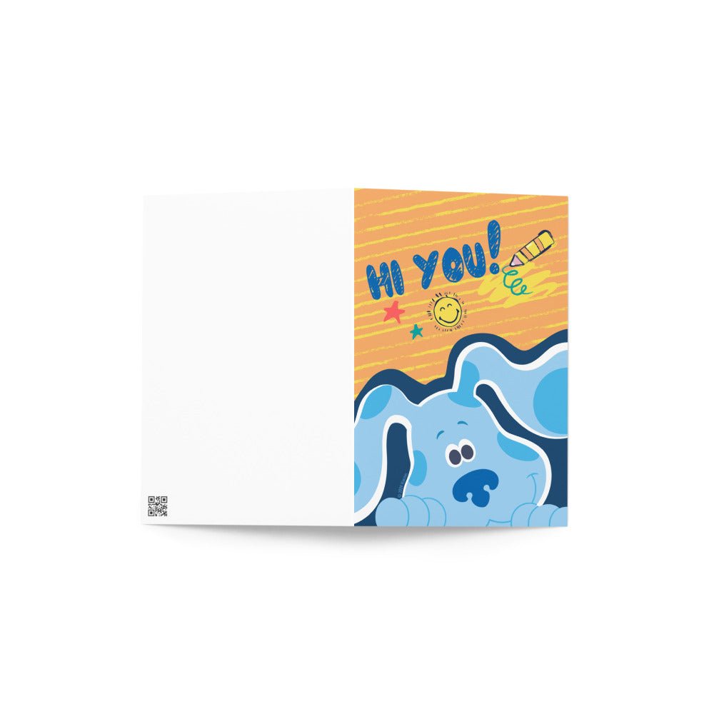 Blue's Clues Hi You! Birthday Card – Paramount Shop