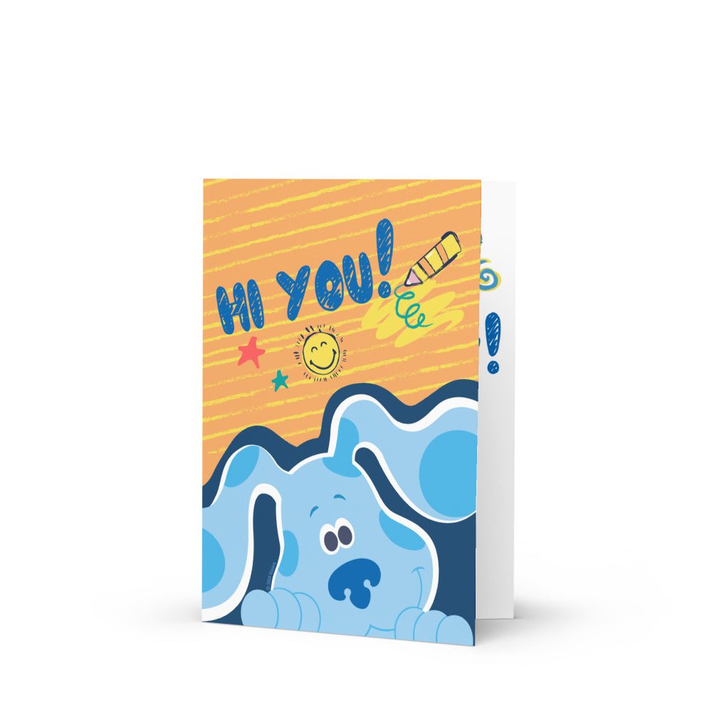 Blue's Clues Hi You! Birthday Card – Paramount Shop