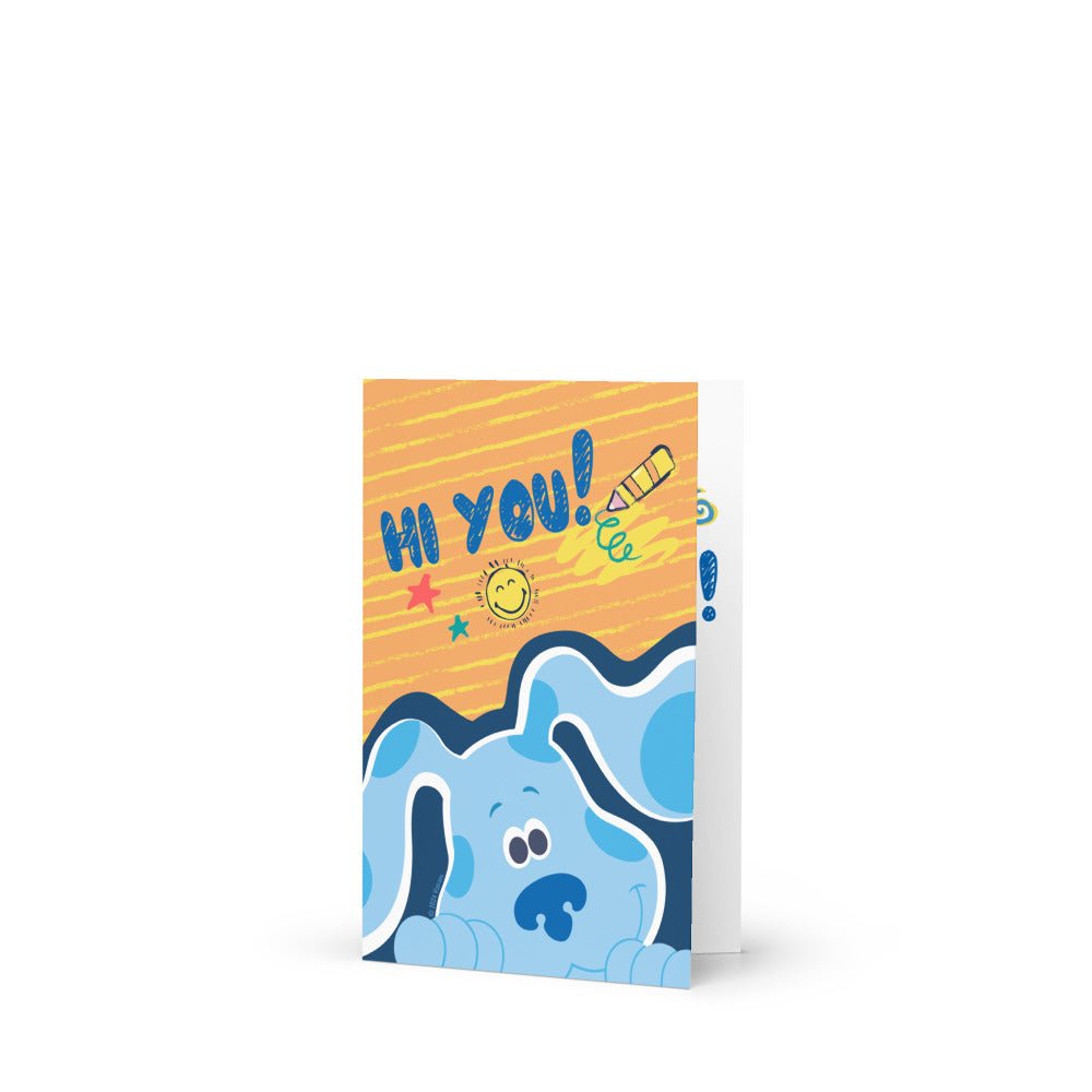 Blue's Clues Hi You! Birthday Card – Paramount Shop
