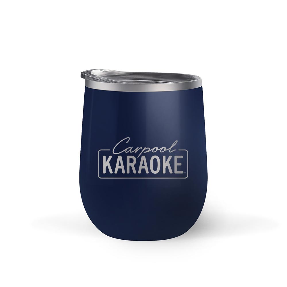 Carpool Karaoke Neon Logo 12 oz Weinbecher aus Edelstahl – Paramount Shop