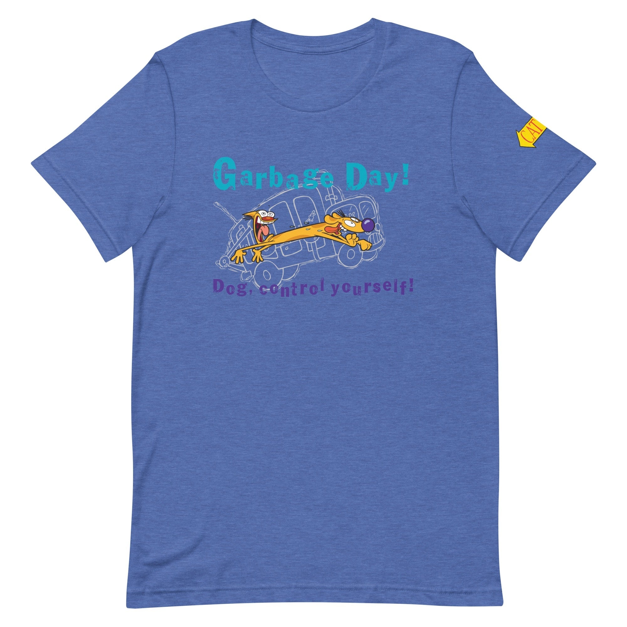 CatDog Garbage Day! Adult Short Sleeve T-Shirt – Paramount Shop