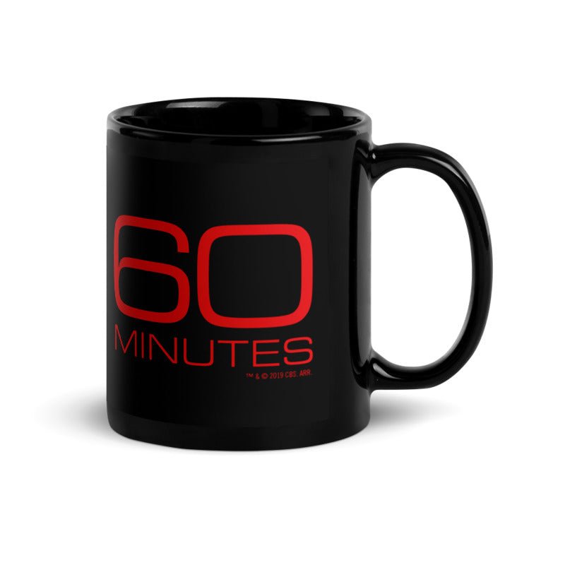 CBS News 60 Minutes 11 oz Black Mug – Paramount Shop
