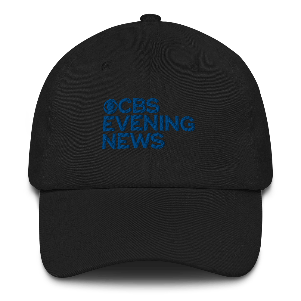 CBS News Abend Nachrichten Logo Bestickter Hut – Paramount Shop