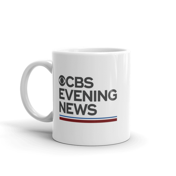 CBS News Evening News White Mug – Paramount Shop