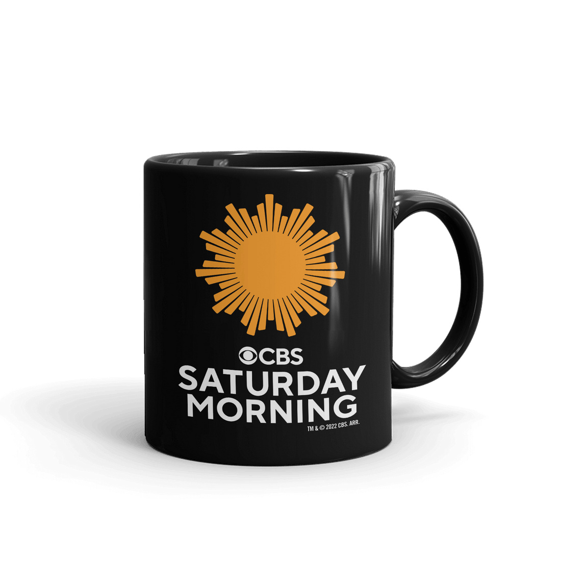 CBS News Saturday Morning Black Mug – Paramount Shop