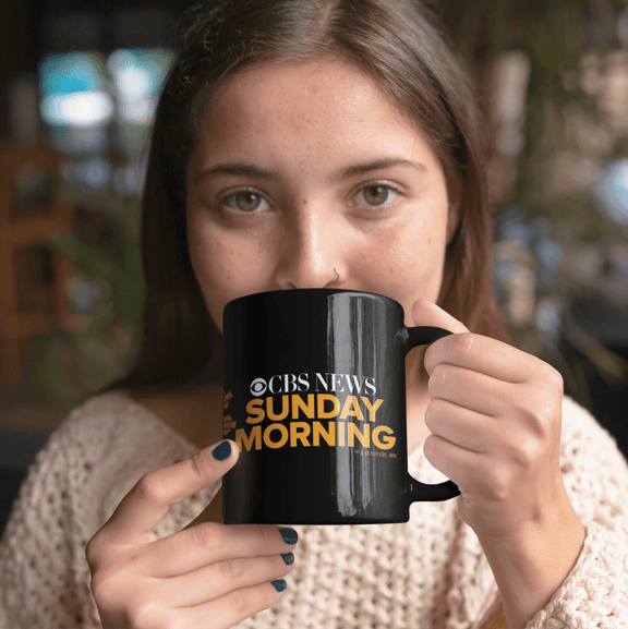 CBS News Sunday Morning 11 oz Black Mug – Paramount Shop