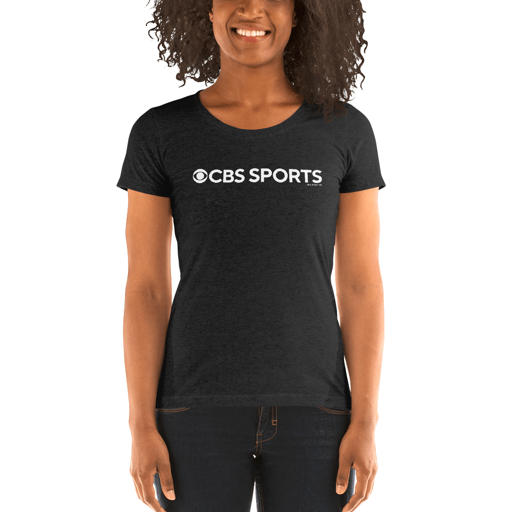 CBS Sports Logo Femmes's T-shirt à manches courtes en tricomposé ...