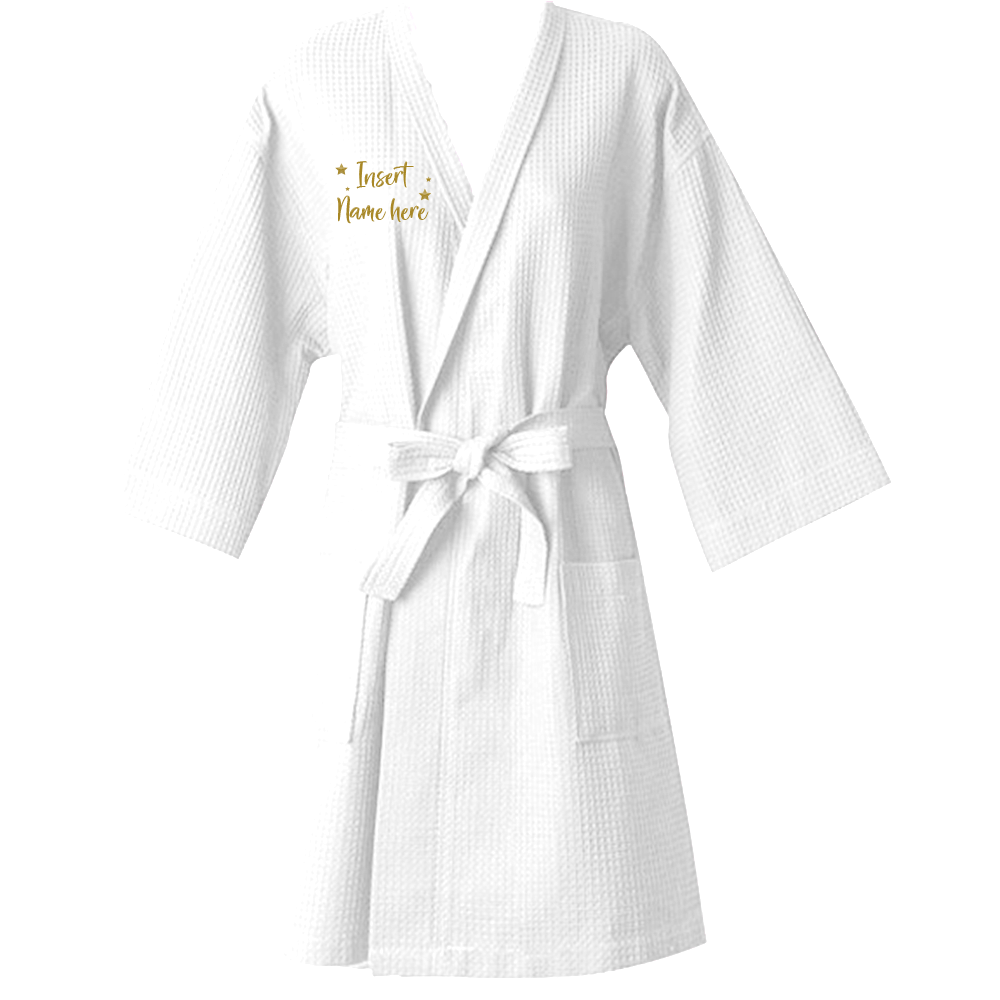 Celebrity Big Brother HOH Personalized Embroidered Waffle Robe ...