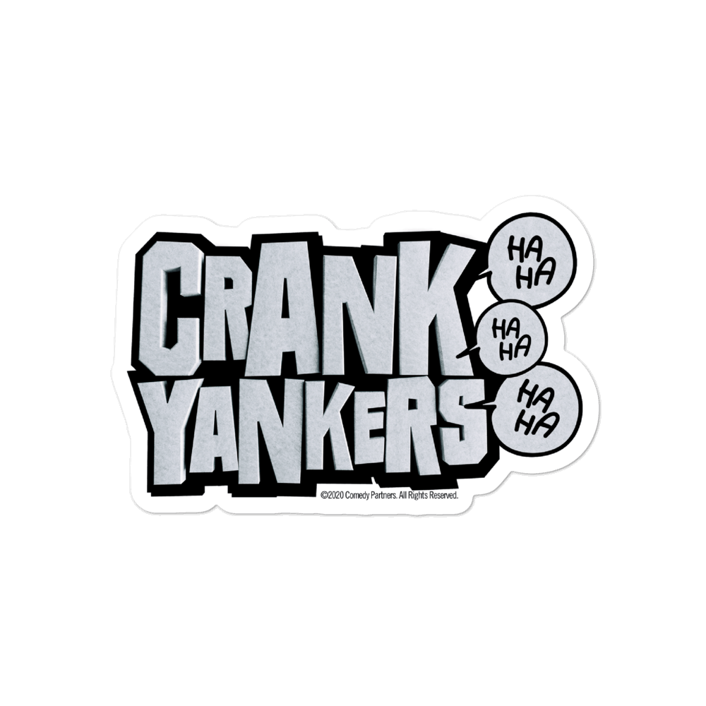 Crank Yankers Einfarbig Logo Gestanzter Aufkleber – Paramount Shop
