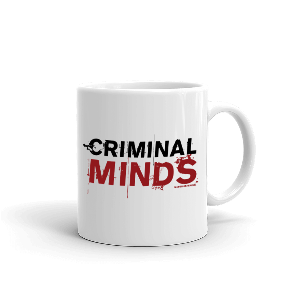 Criminal Minds Logo White 11 oz Mug – Paramount Shop