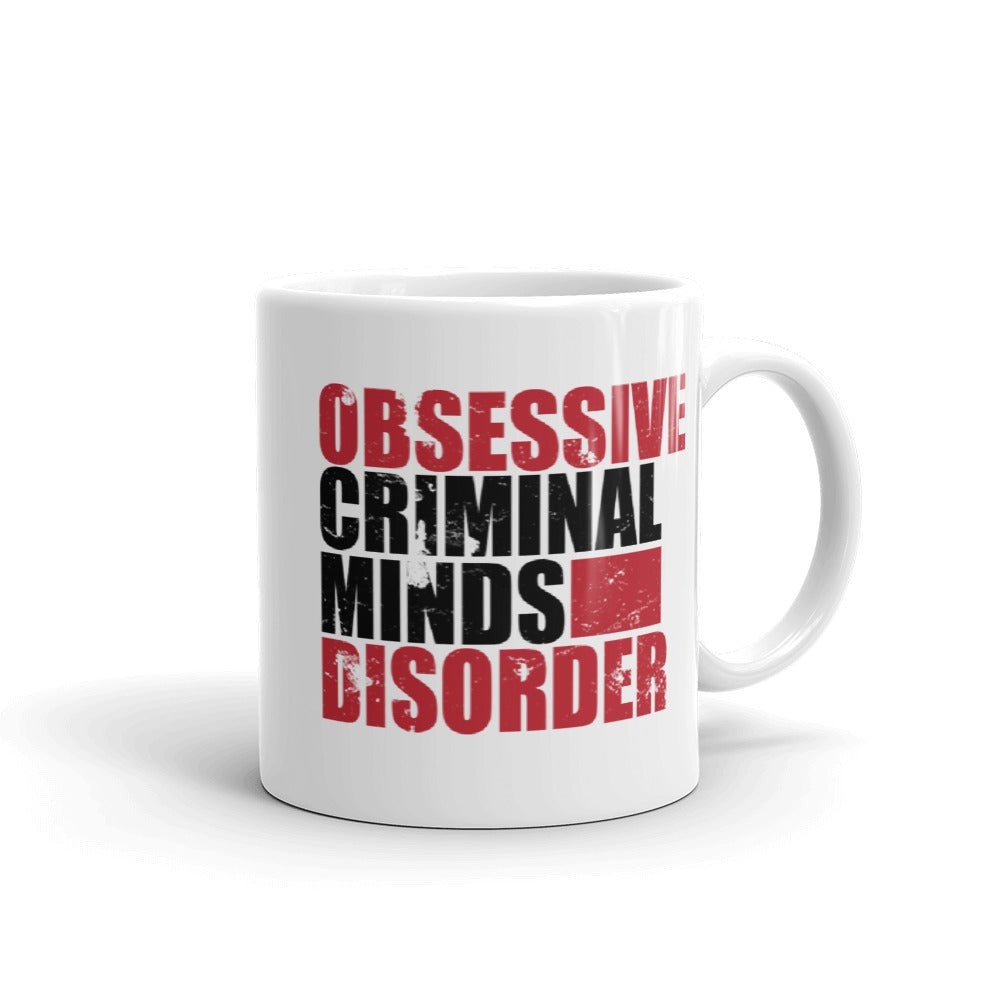 Criminal Minds Obsesivo Criminal Minds Desorden Taza blanca – Paramount ...
