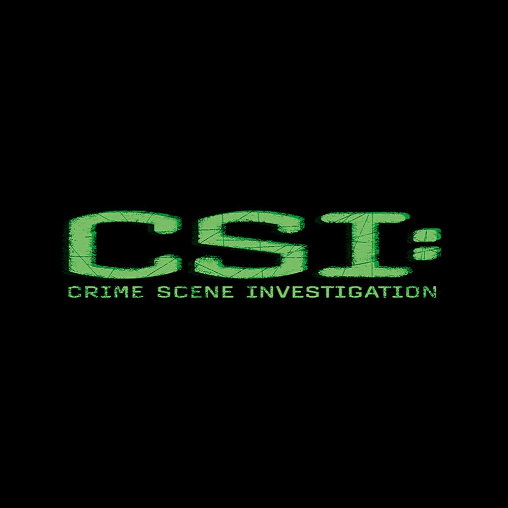 CSI: Crime Scene Investigation Störung Logo Schwarz Tasse – Paramount Shop