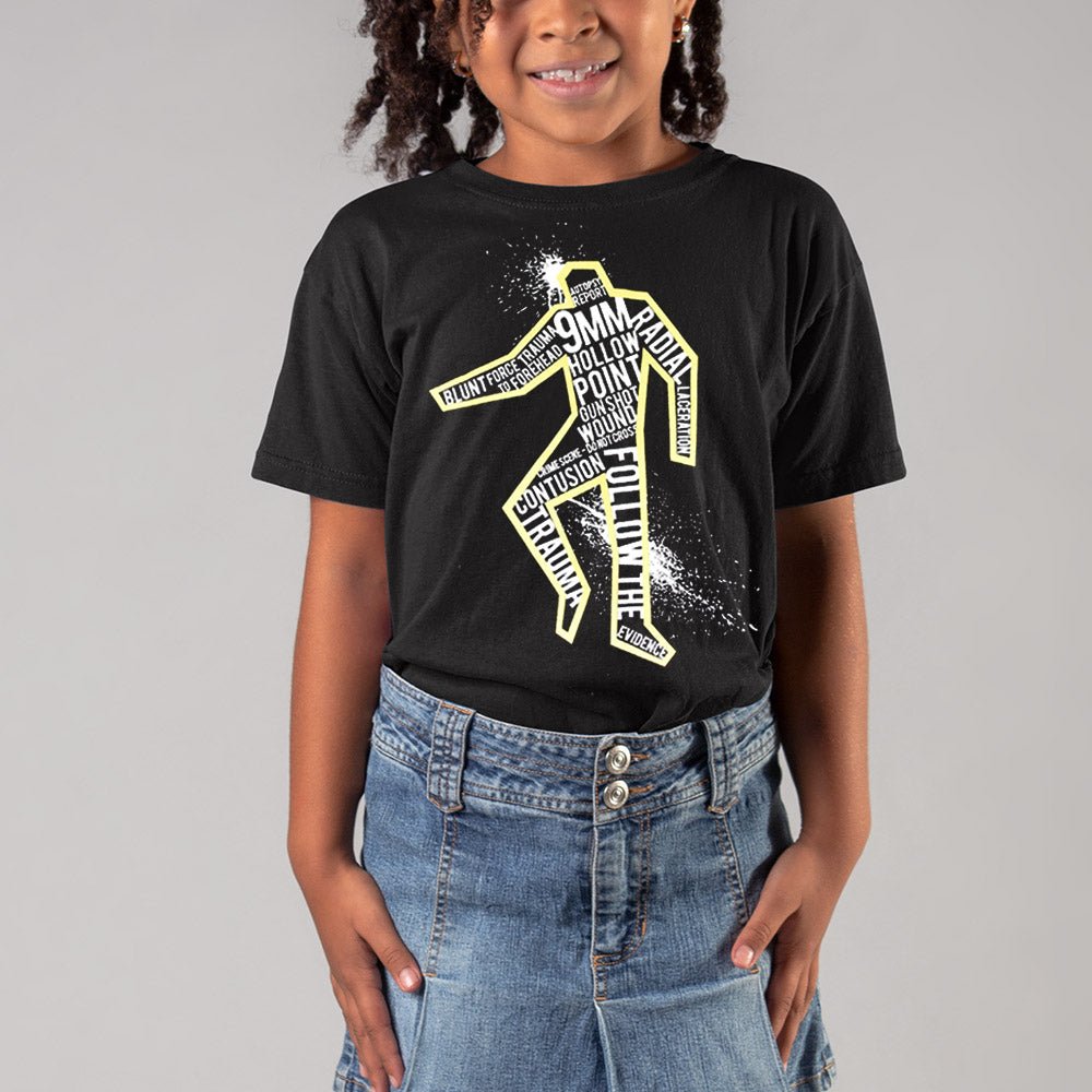 CSI: Crime Scene Investigation Glow in the Dark Body Outline Youth ...