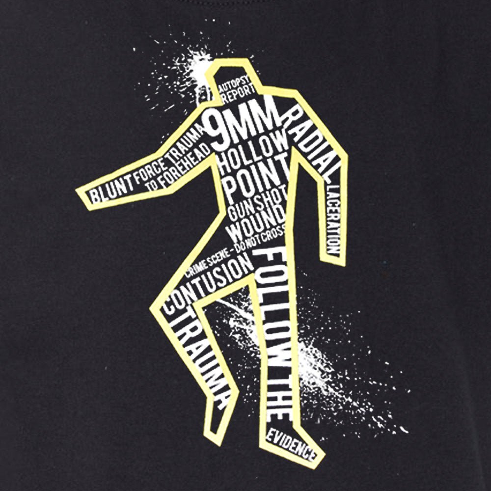 CSI: Crime Scene Investigation Glow in the Dark Body Outline Youth ...