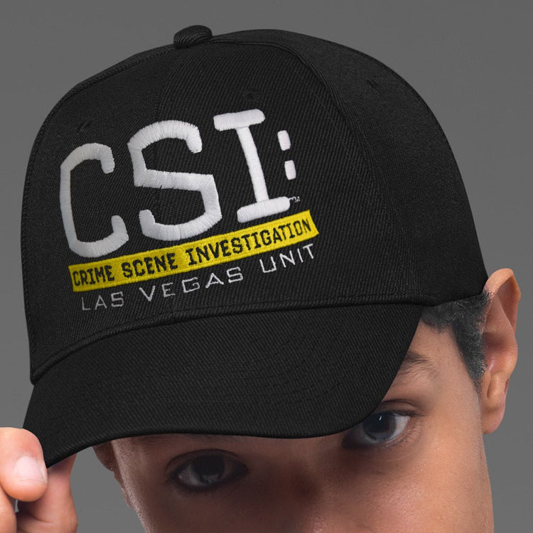 CSI: Crime Scene Investigation Las Vegas Unit Logo Embroidered Hat ...