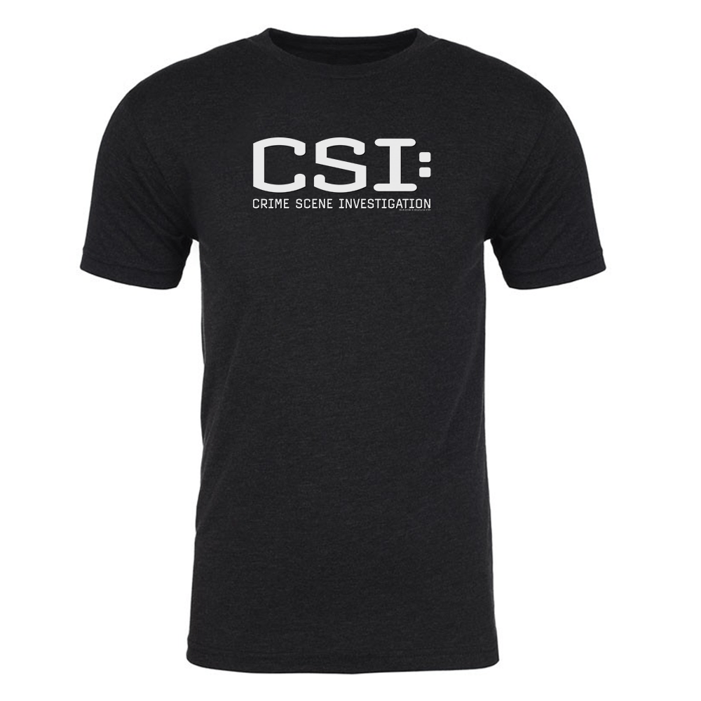 CSI: Crime Scene Investigation Men's Tri-Blend T-Shirt – Paramount Shop