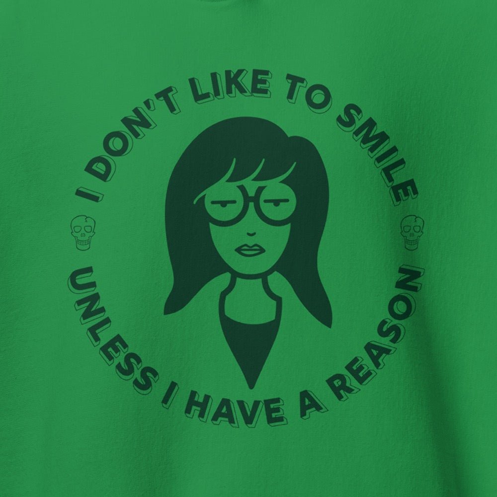 Daria Don't Like To Smile Adult Hoodie – Paramount Shop