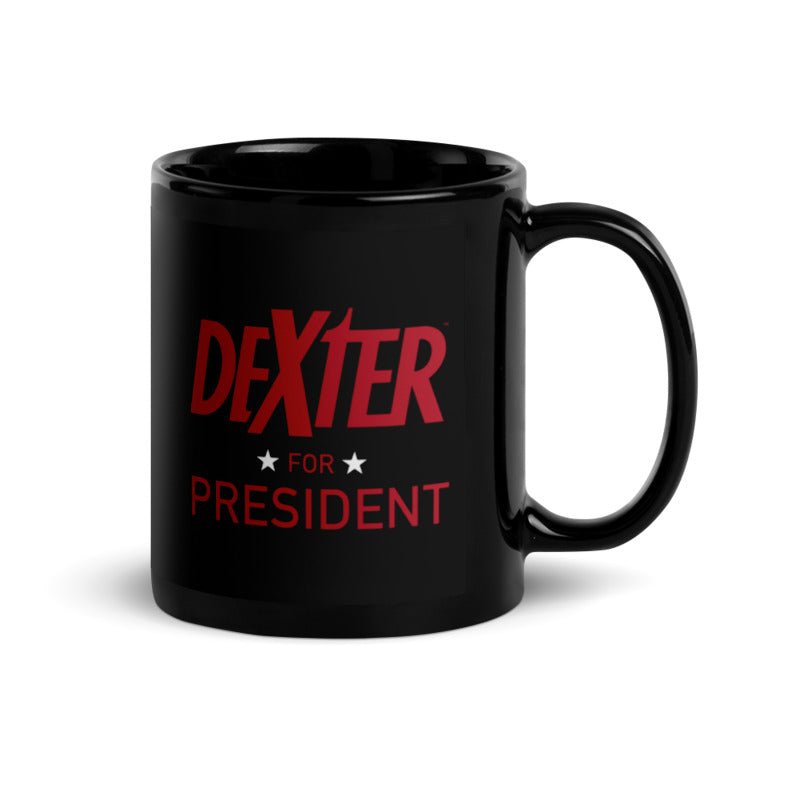 Dexter For President 11 oz Black Mug – Paramount Shop