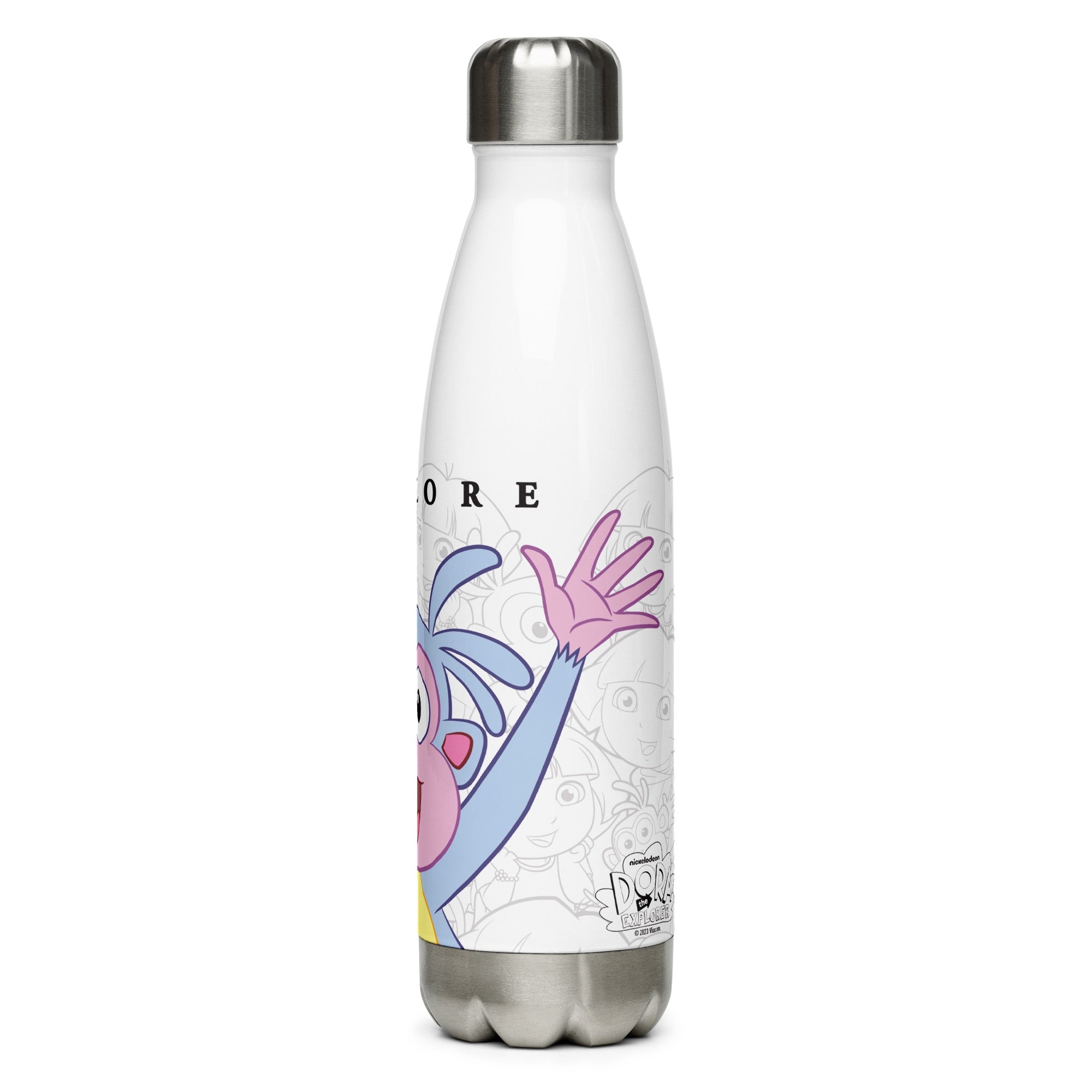 Dora the Explorer Boots Stainless Steel Water Bottle – Paramount Shop