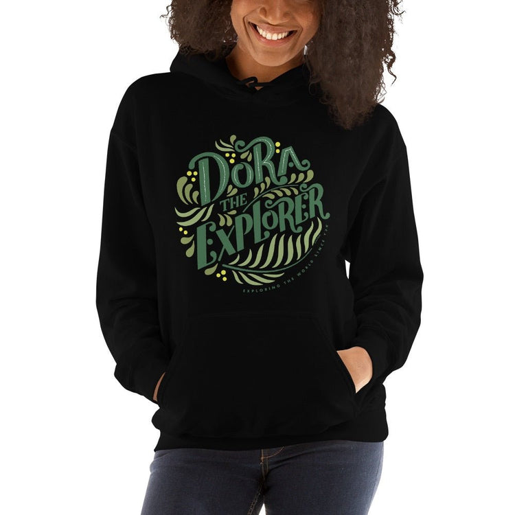 Dora the Explorer Floral Hooded Sweatshirt – Paramount Shop