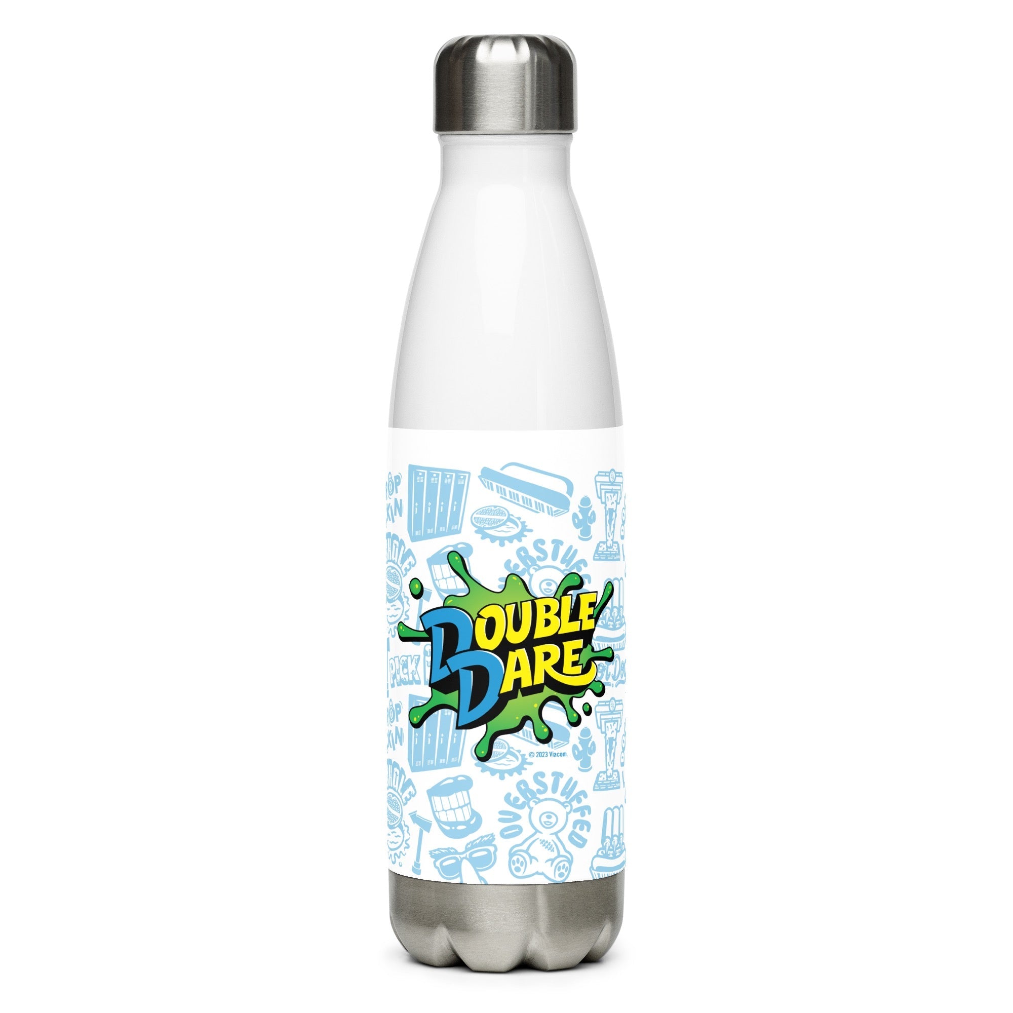 Double Dare Pop Lockin Pattern 17oz Stainless Steel Water Bottle ...