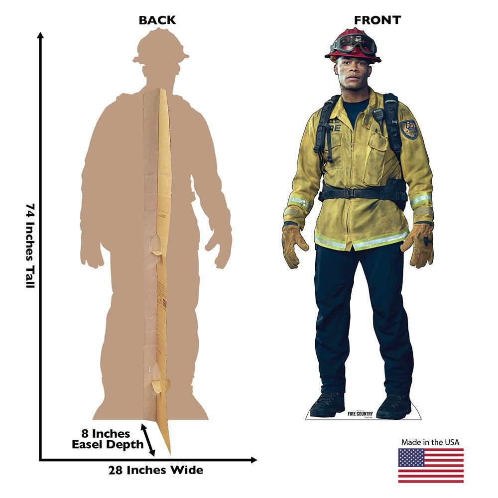 Fire Country Jake Crawford Cardboard Cutout Standee – Paramount Shop