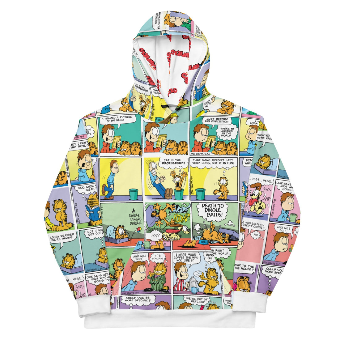Garfield Comic Hoodie – Paramount Shop
