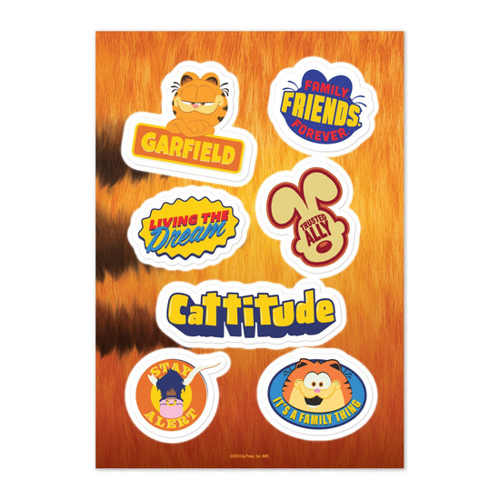 Garfield Movie Sticker Sheet – Paramount Shop