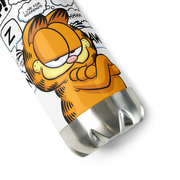 Garfield Stainless Steel Water Bottle – Paramount Shop