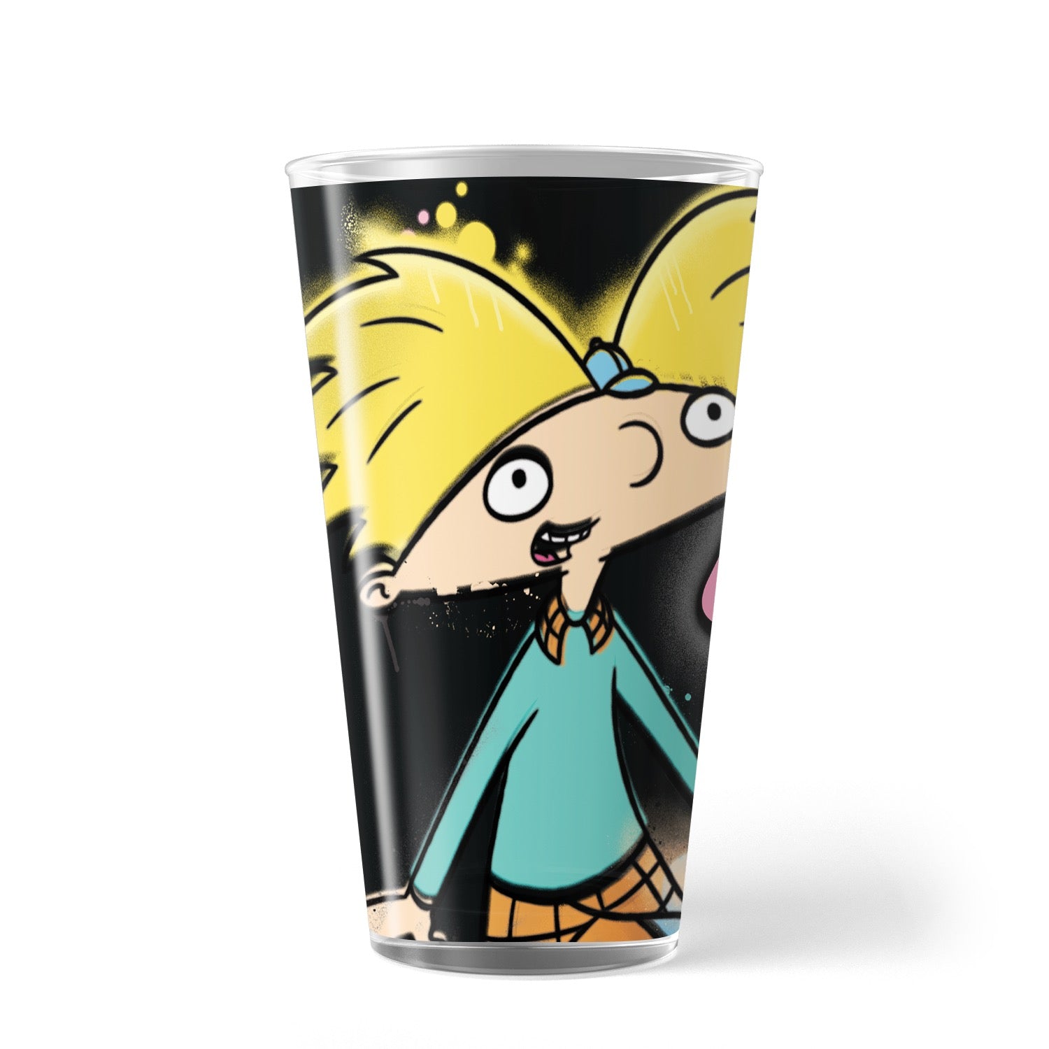 Hey Arnold! Football Head 17 oz Pint Glass – Paramount Shop