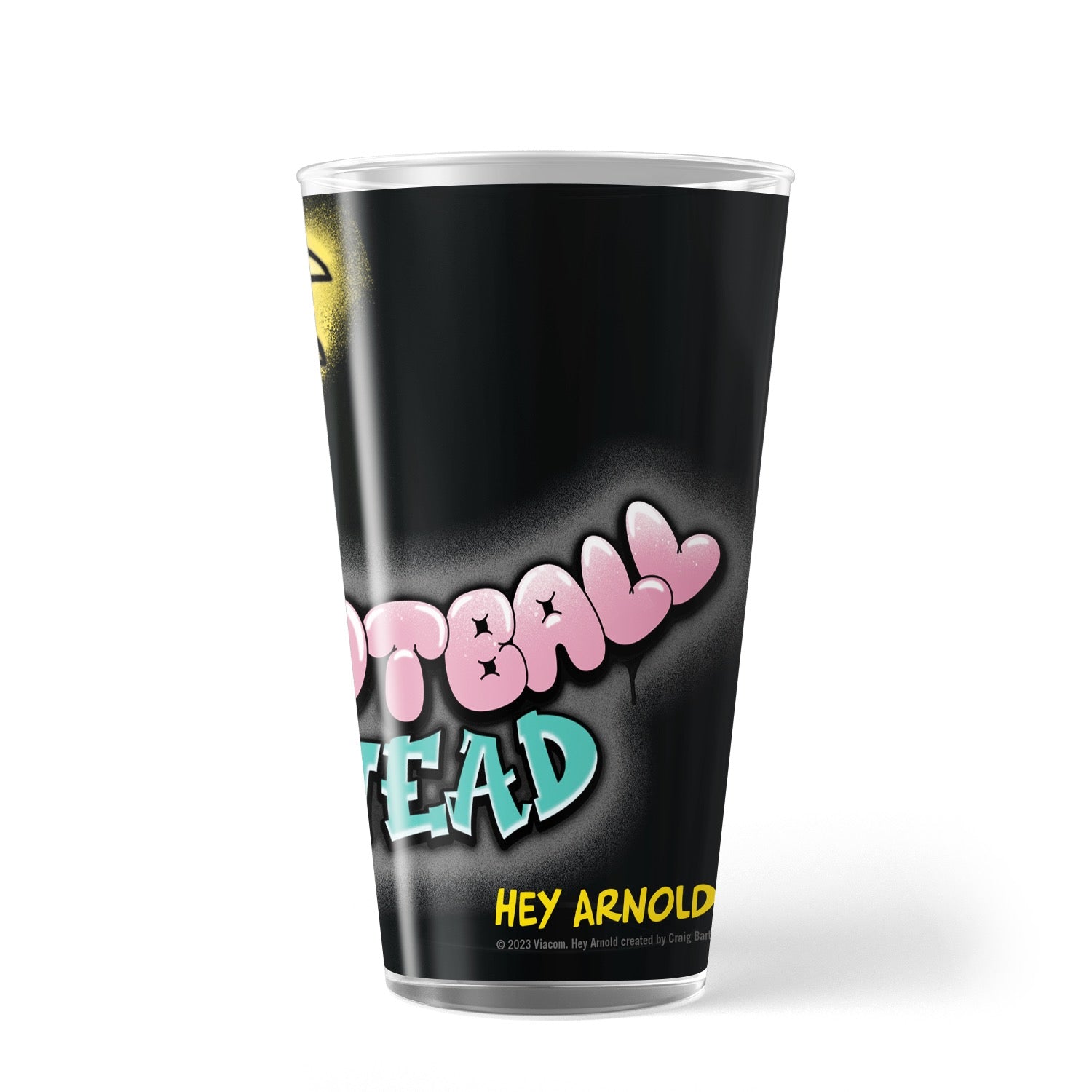 Hey Arnold! Football Head 17 oz Pint Glass – Paramount Shop