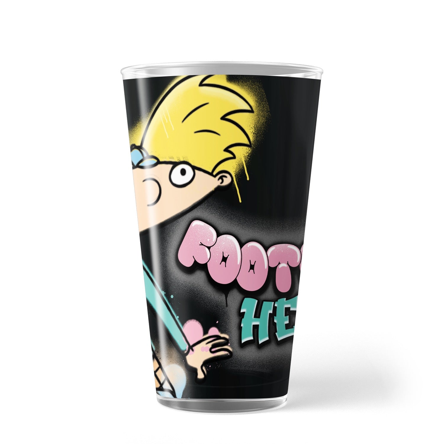 Hey Arnold! Football Head 17 oz Pint Glass – Paramount Shop