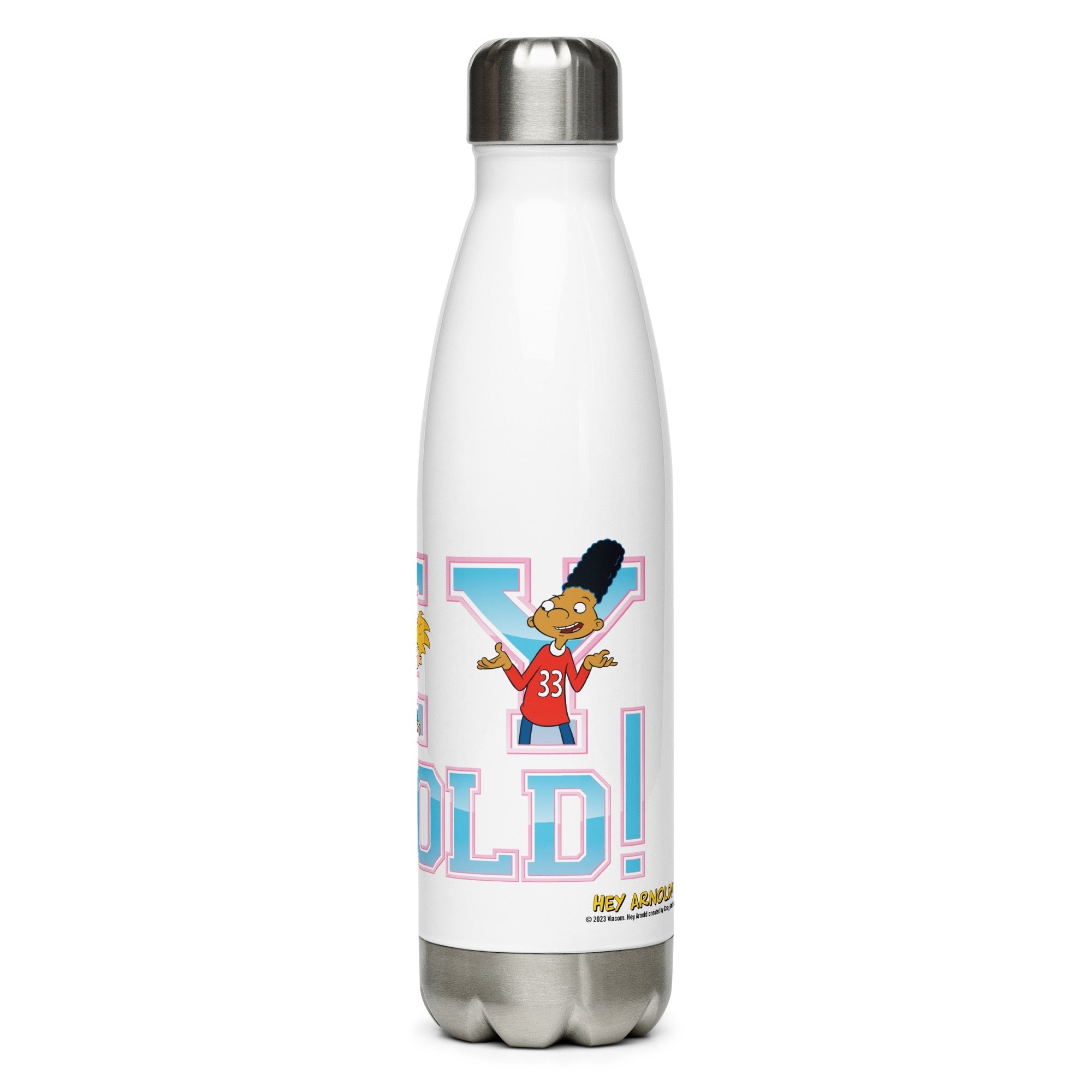 Hey Arnold! Varsity Stainless Steel Water Bottle – Paramount Shop