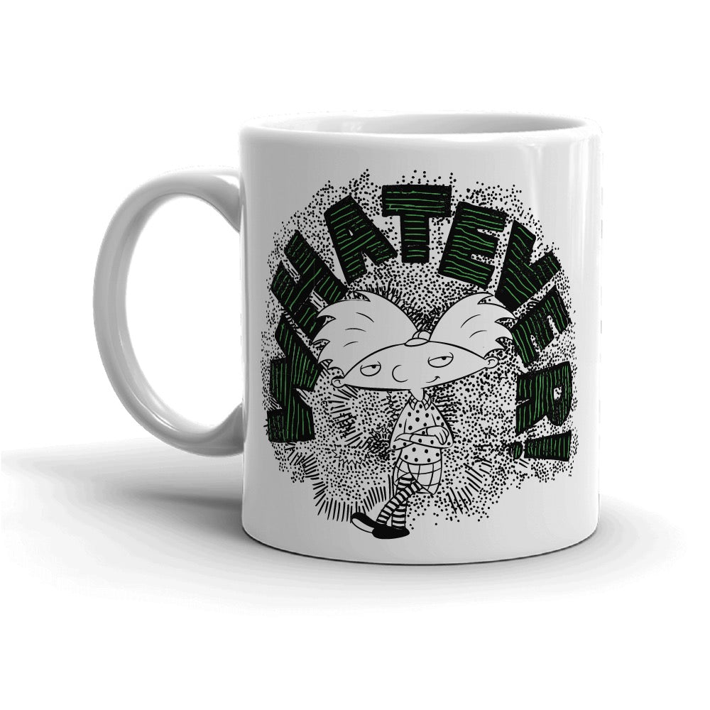 Hey Arnold! Whatever! White Mug – Paramount Shop