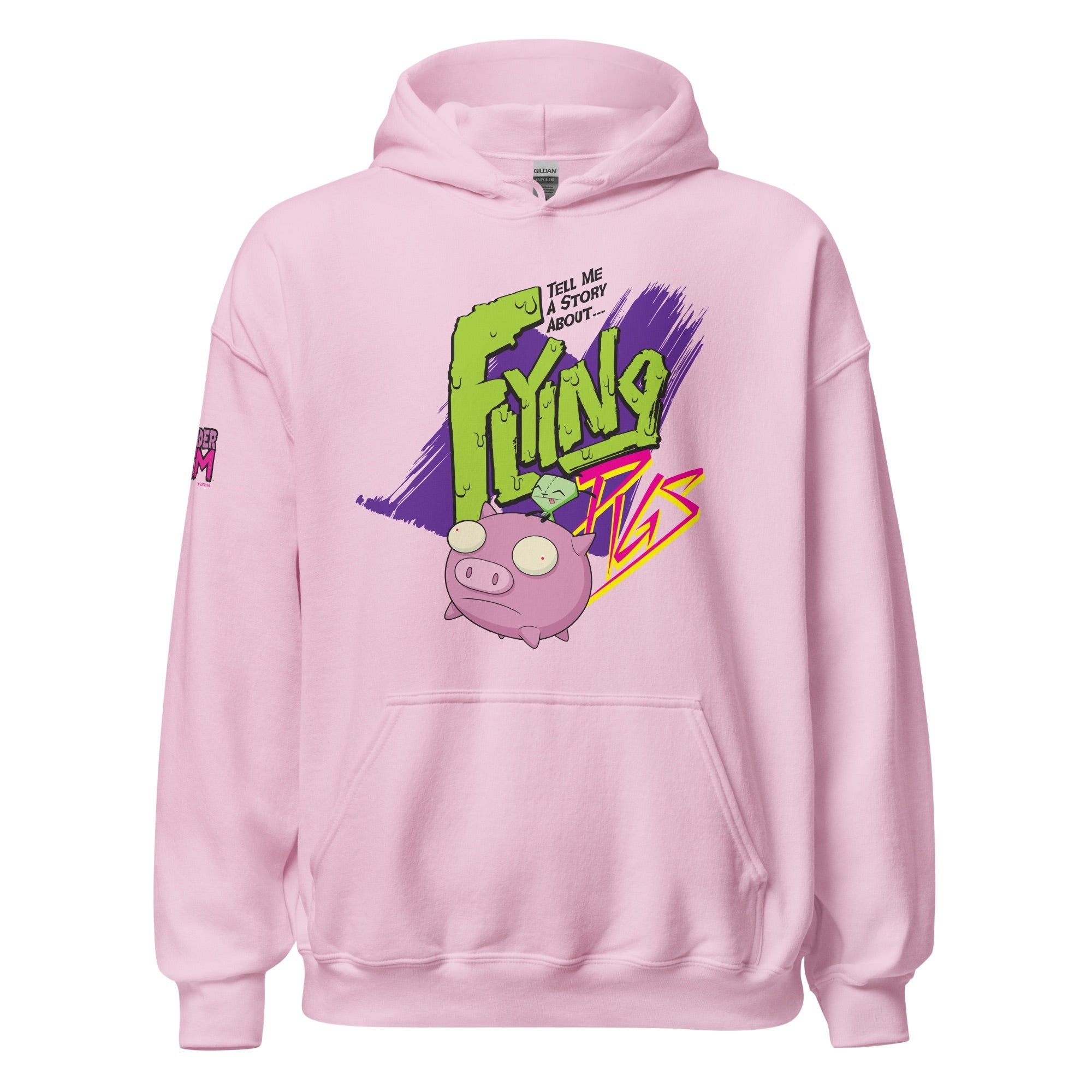 Invader Zim Flying Pigs Adult Hooded Sweatshirt – Paramount Shop
