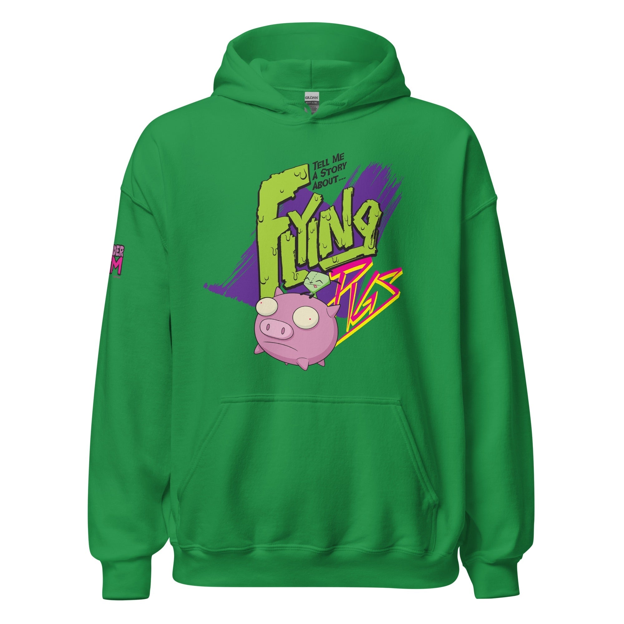Invader Zim Flying Pigs Adult Hooded Sweatshirt – Paramount Shop