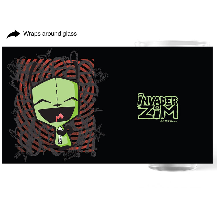 Invader Zim Laughing Gir Pint Glass – Paramount Shop